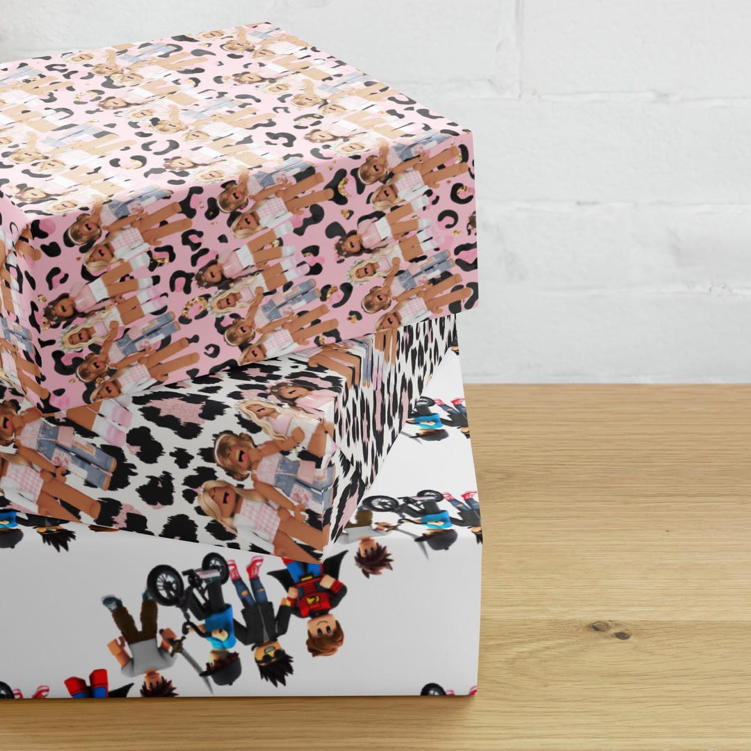 Wrapping Paper Sheets Roblox - Etsy