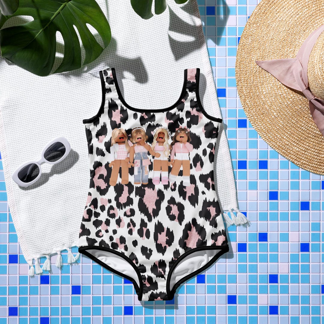 Roblox Swimsuit Leopard - Etsy