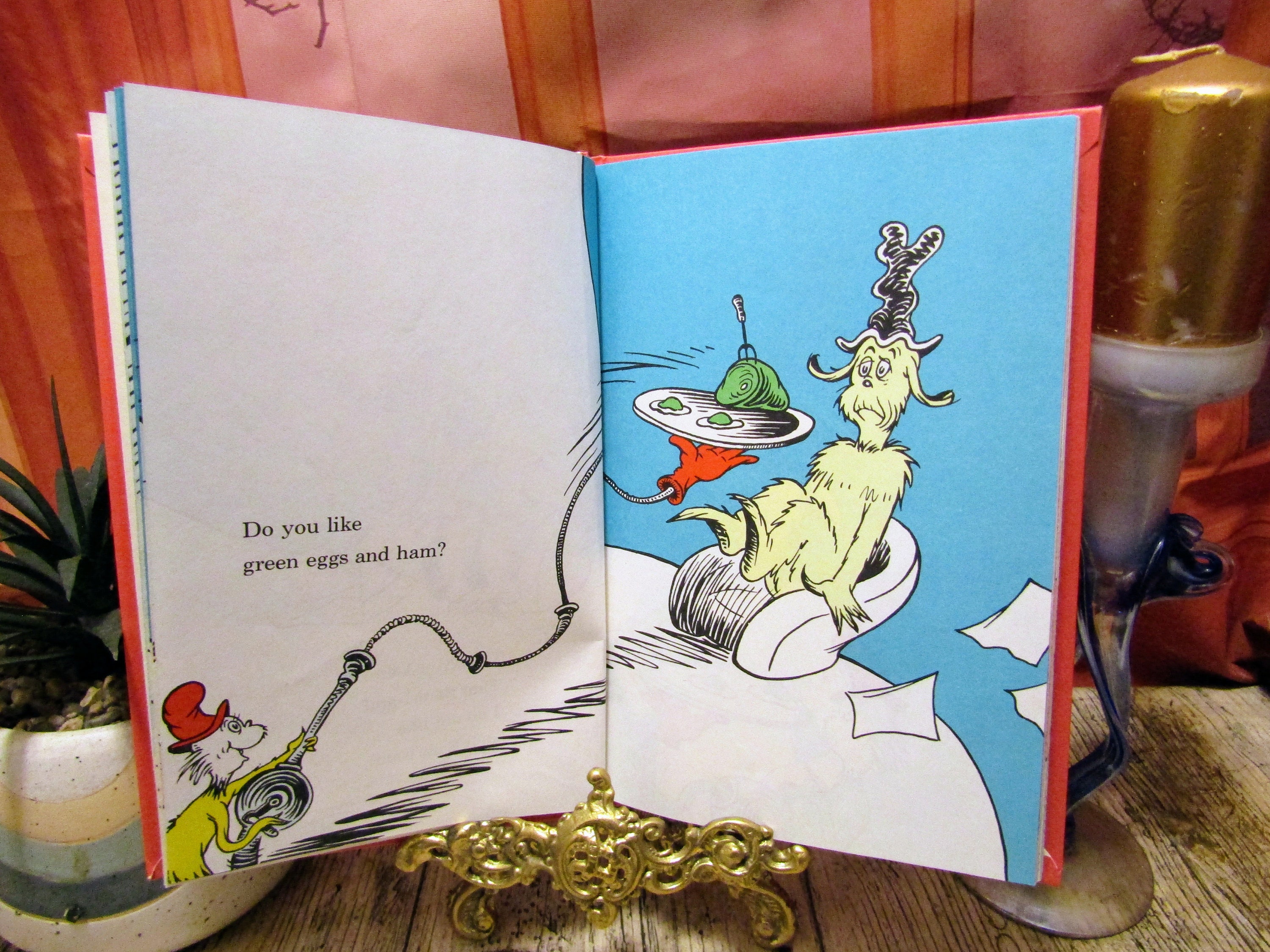 Dr Seuss Green Eggs and Ham 1962 Uk 1st Edition Vintage Childrens ...