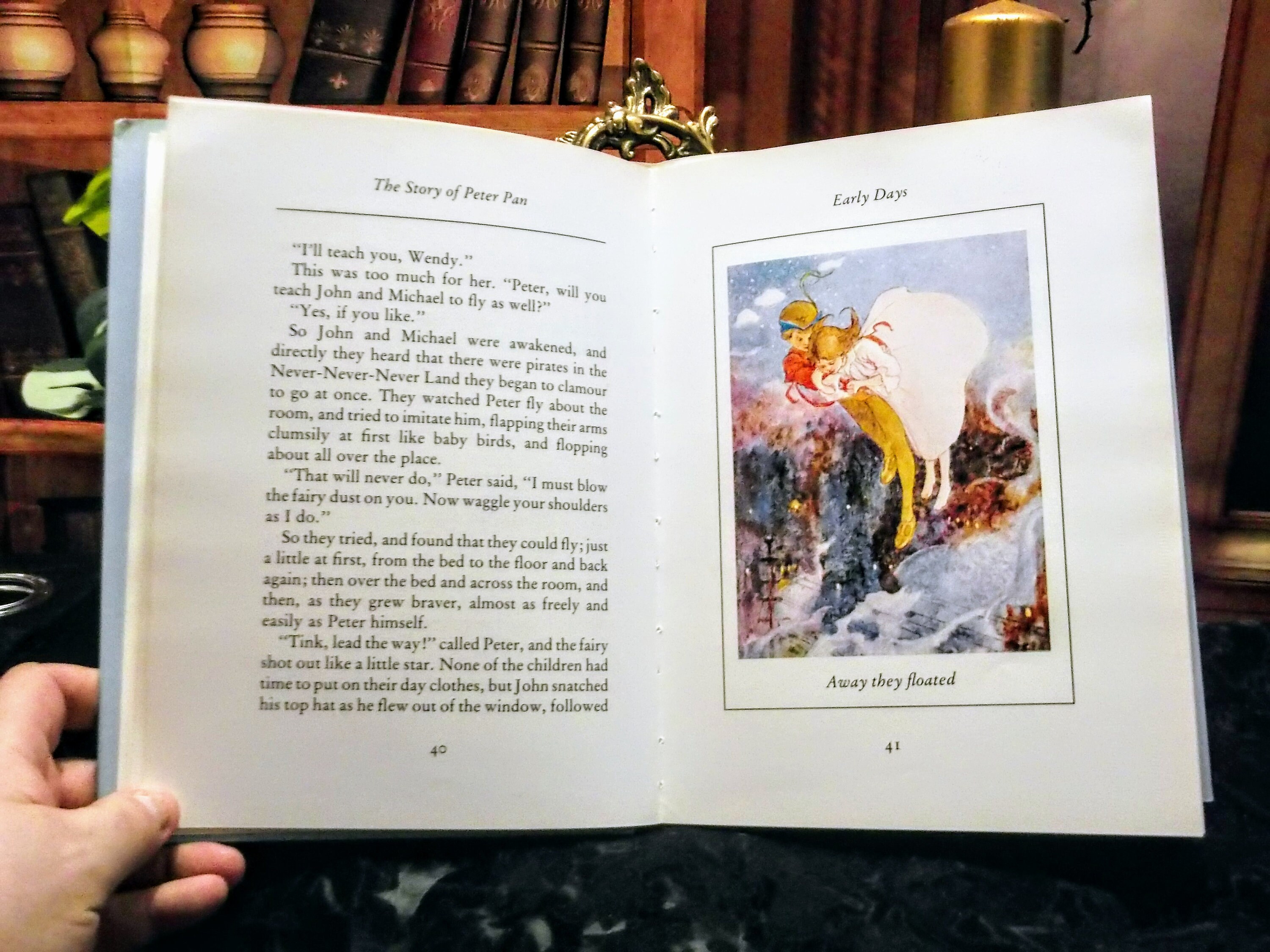 The Story of Peter Pan by J.M Barrie 1982 Bell & Hyman Vintage Hardback ...