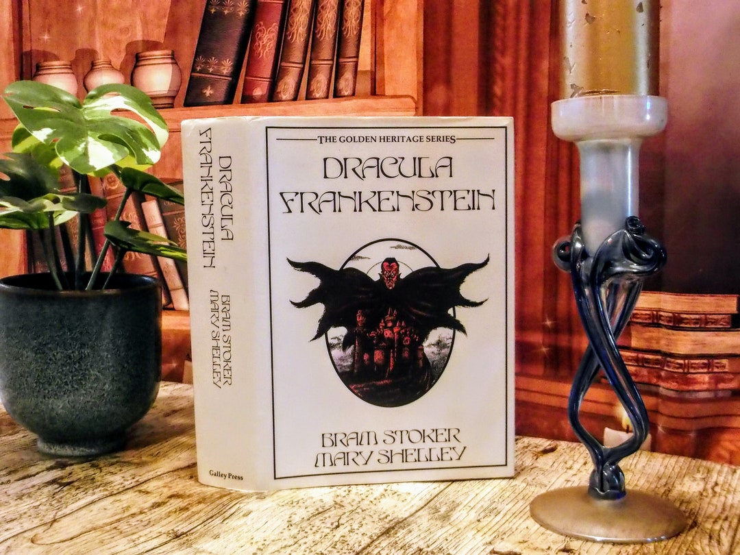 Frankenstein and Dracula by Mary Shelly and Bram Stoker 1988 the Golden ...