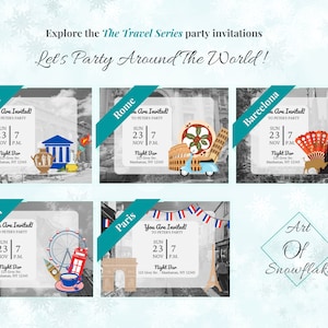 Party Invitation Canva Template | Bring a Taste of London to Your Party ...