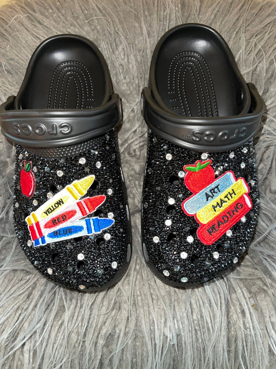 Teacher Crocs - Etsy
