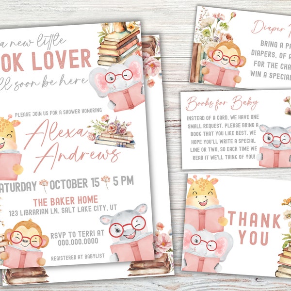 Book Themed Baby Shower - Etsy