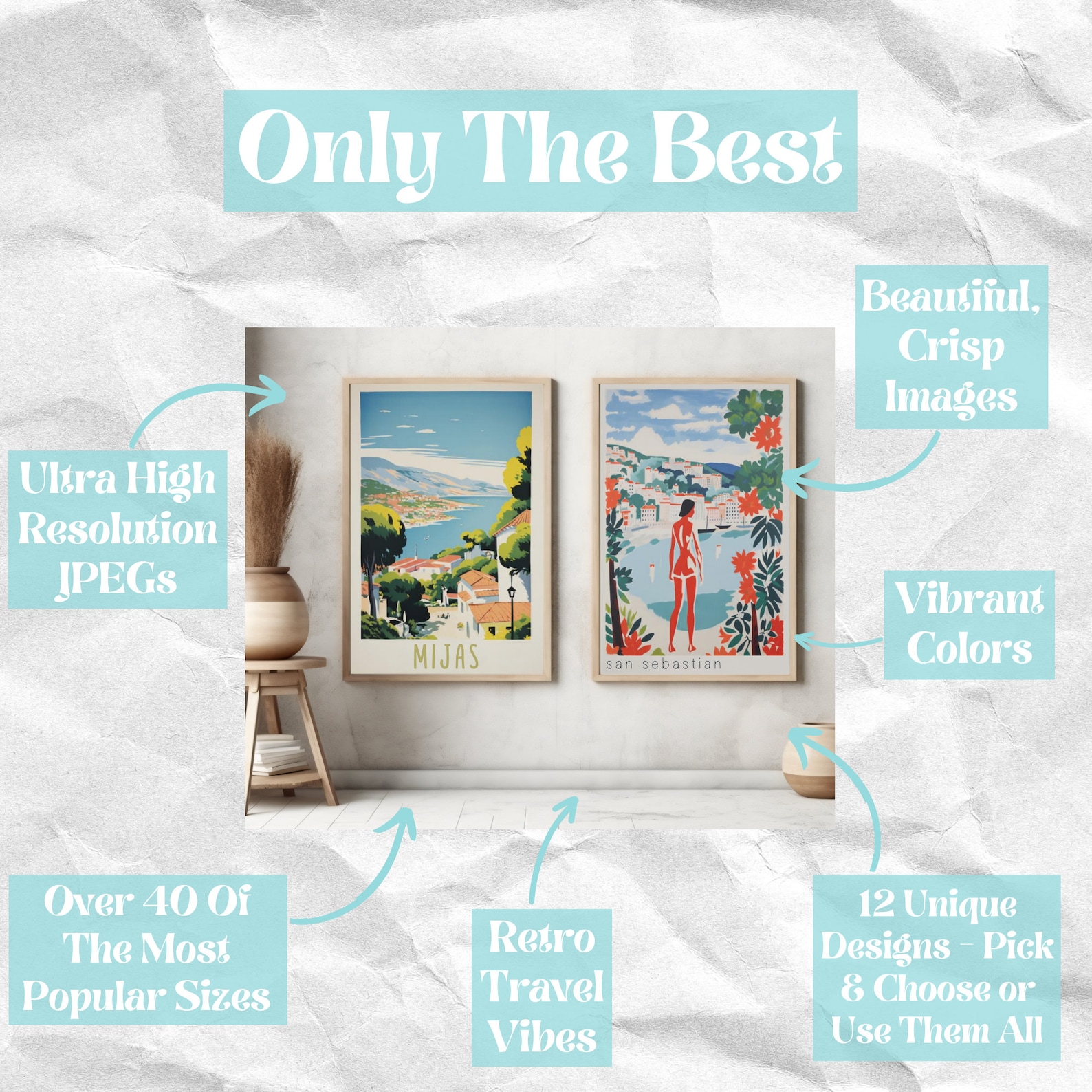 Vintage Spain Travel Posters Spain Art Barcelona Poster Madrid Poster ...