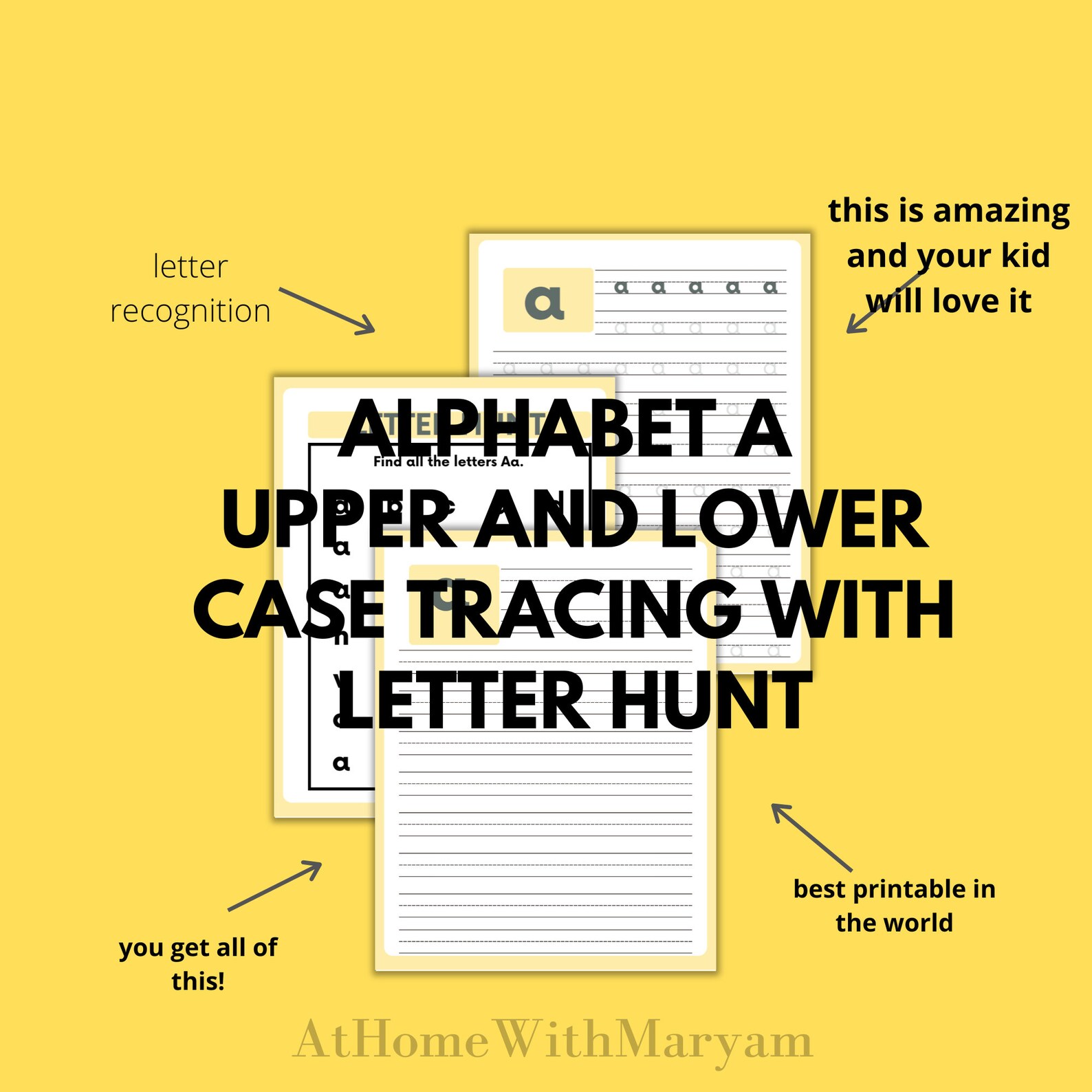 Letter A Tracing Worksheets Alphabets Letters Craft Preschool Alphabets ...