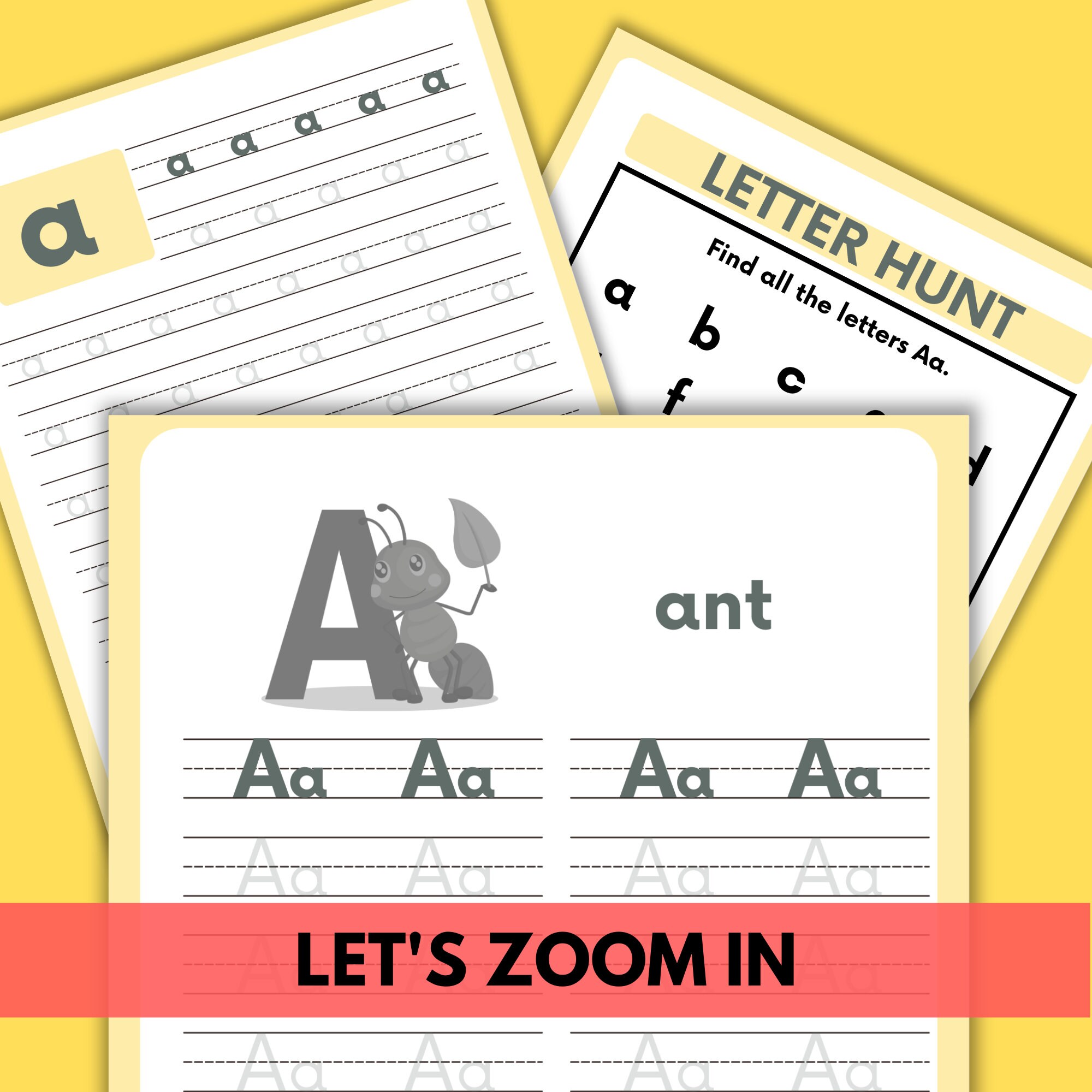 Letter A Tracing Worksheets Alphabets Letters Craft Preschool Alphabets ...