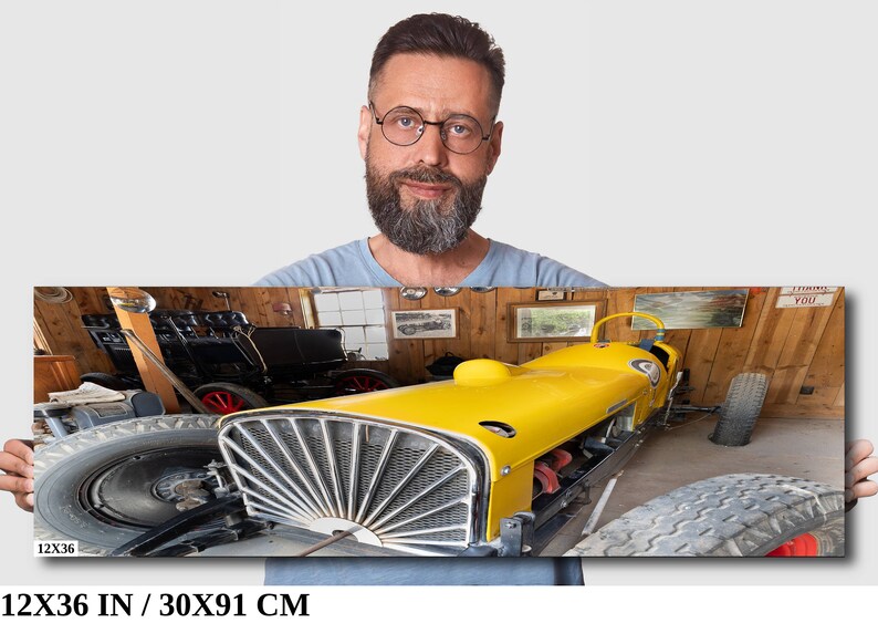 Vintage 1928 Studebaker Indy Racer Portrait Prints: Canvas, Acrylic ...