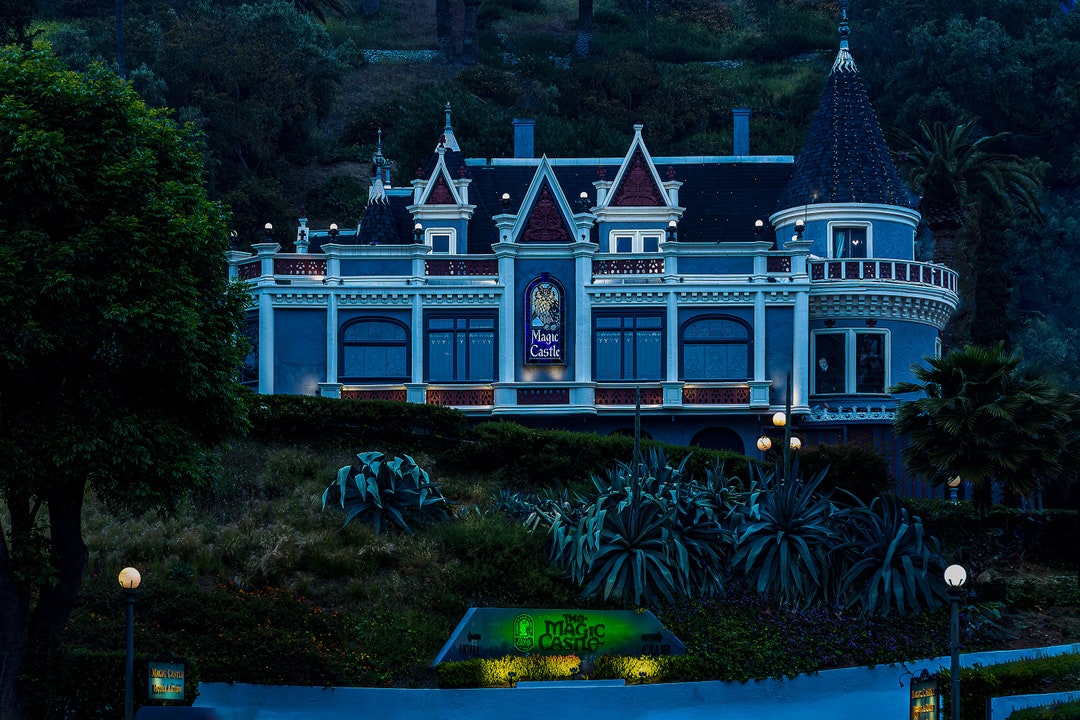 Houdini Ghost Captured in Magic Castle Architectural Landscape Prints ...