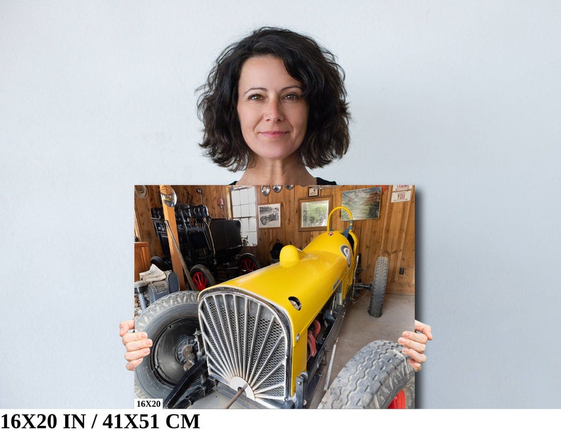 Vintage 1928 Studebaker Indy Racer Portrait Prints: Canvas, Acrylic ...