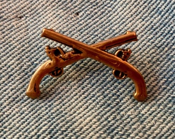 Crossed Rifles Pin - Etsy