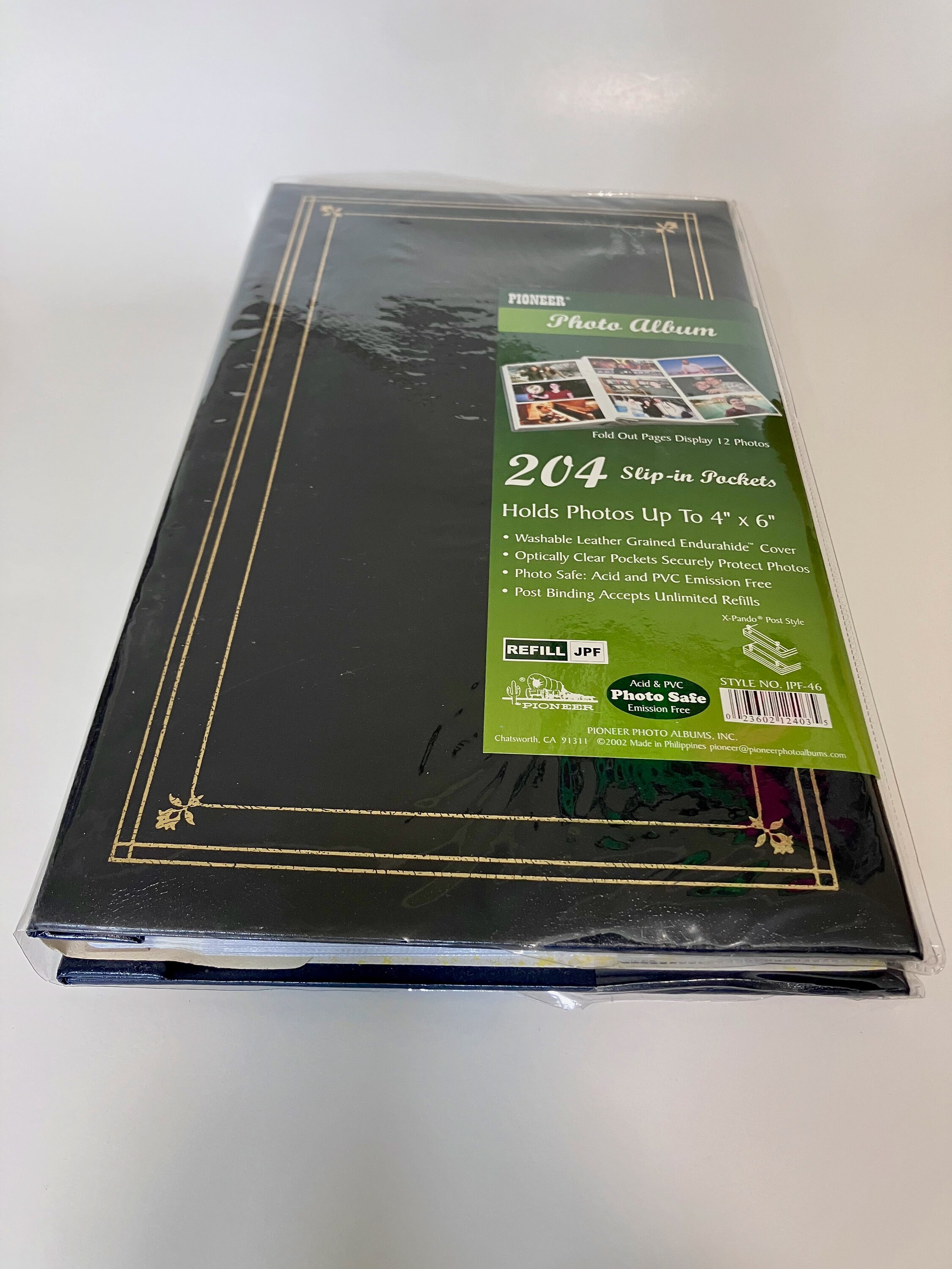 Vintage Blue and Gold Pioneer Photo Album With Folding Slip-in - Etsy