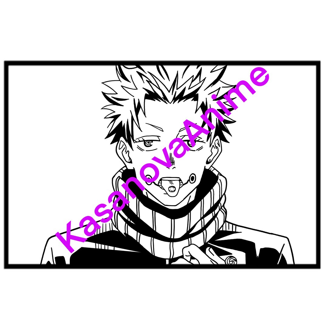 Toge Inumaki Decal - Etsy