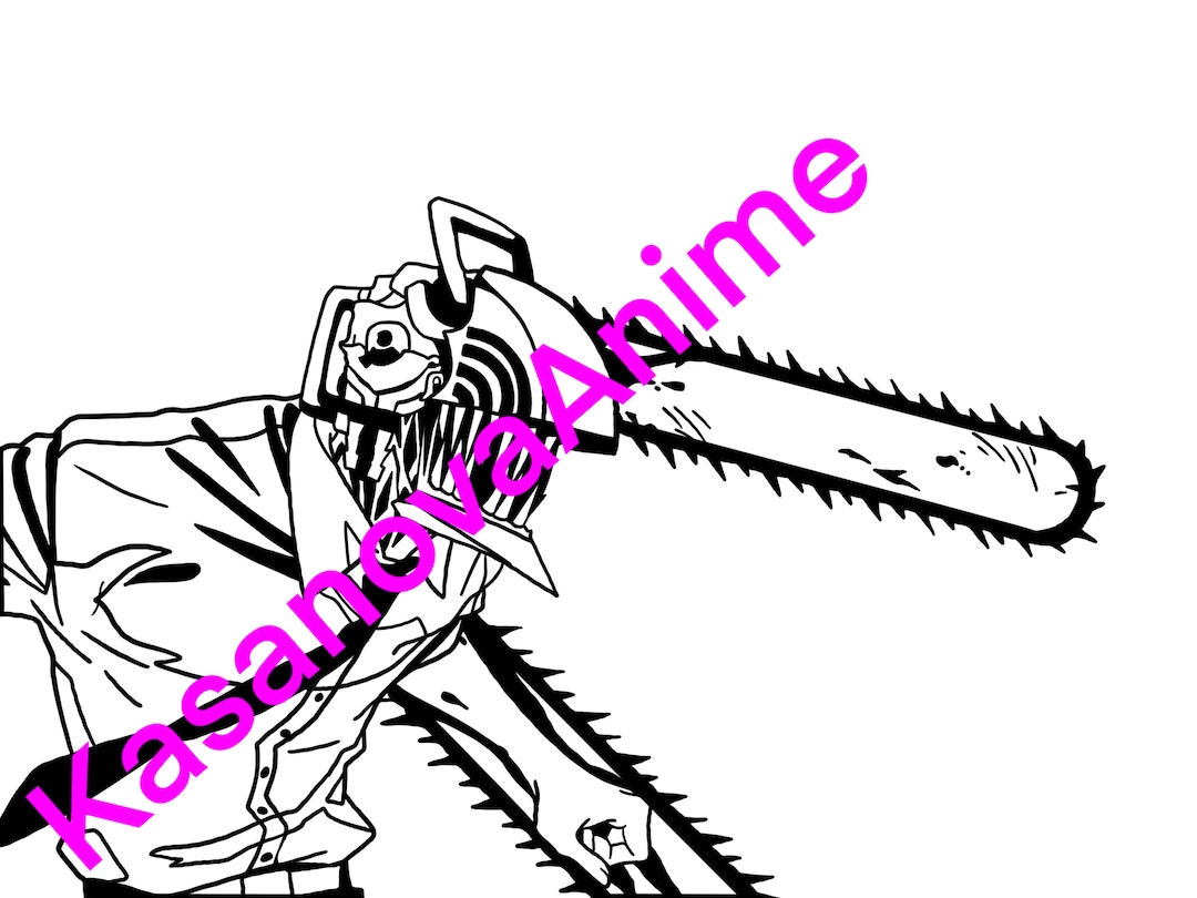 Denji Decal - Etsy