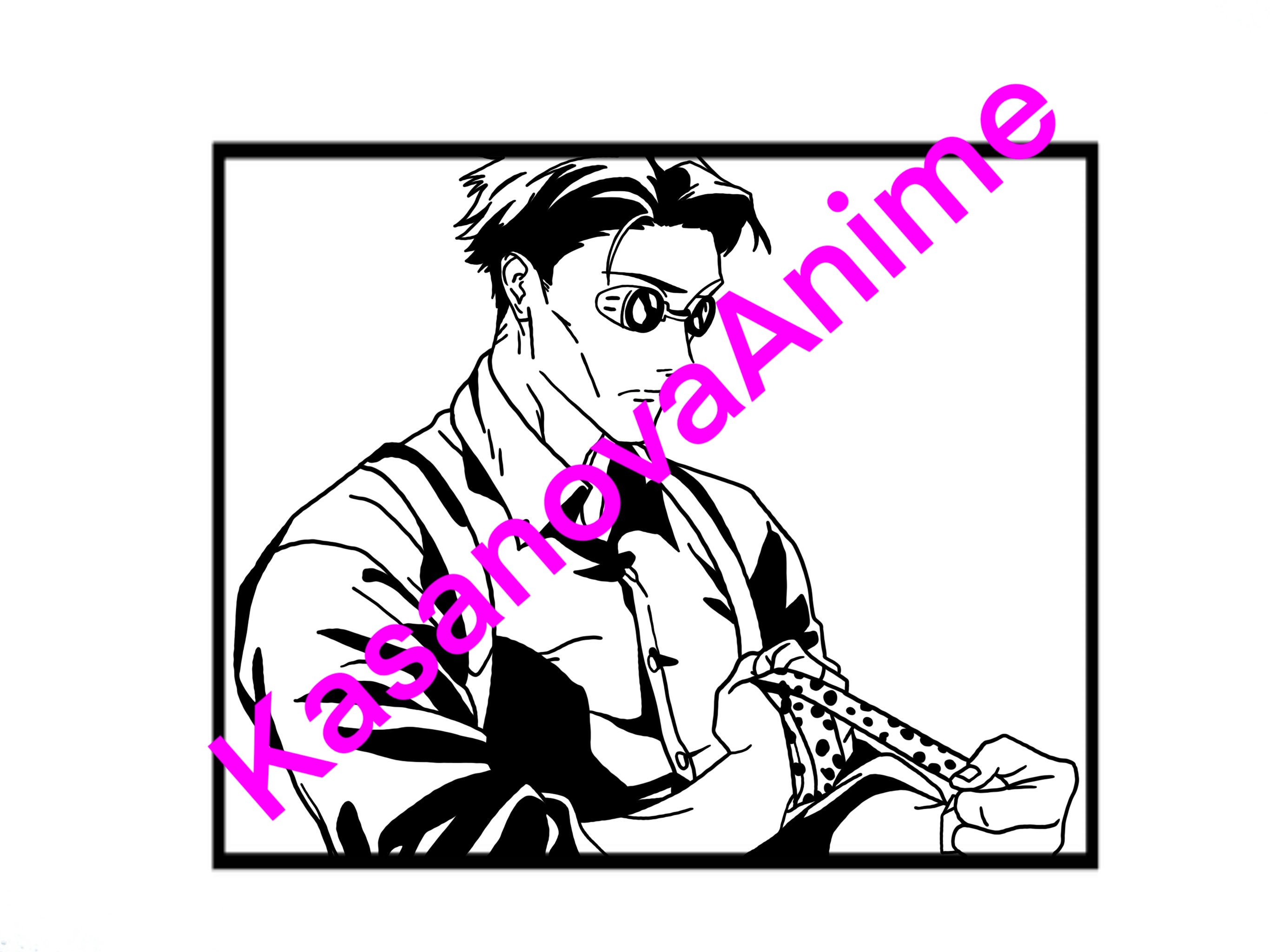 Kento Nanami Decal - Etsy