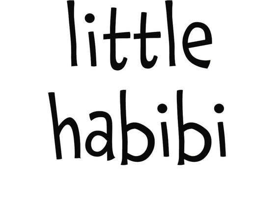 Little Habibi Svg and Png - Etsy