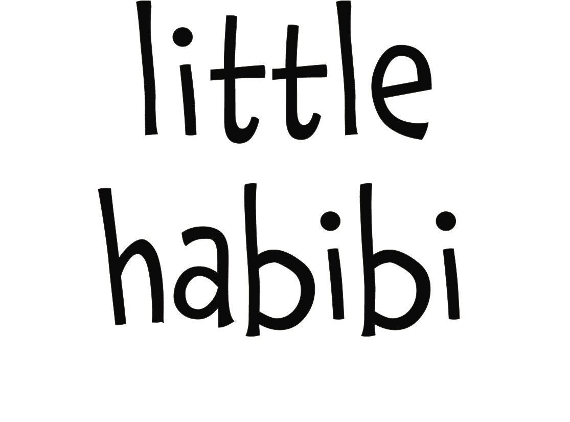 Little Habibi Svg and Png - Etsy