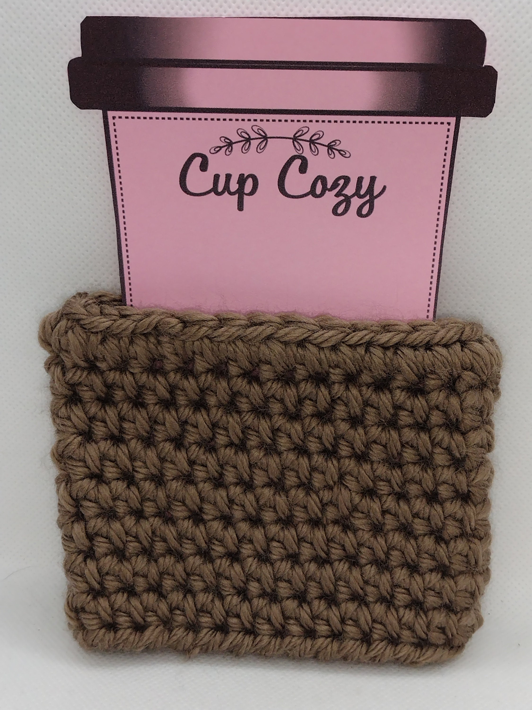 Crocheted Cup Cozy. Variety to Choose From. Don't Burn - Etsy