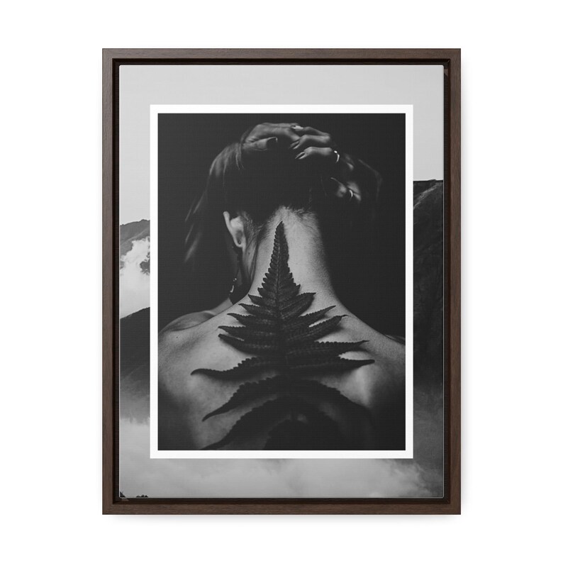 Shadow Work Art from Pain Comes Growth Framed Gallery Canvas Wraps - Etsy