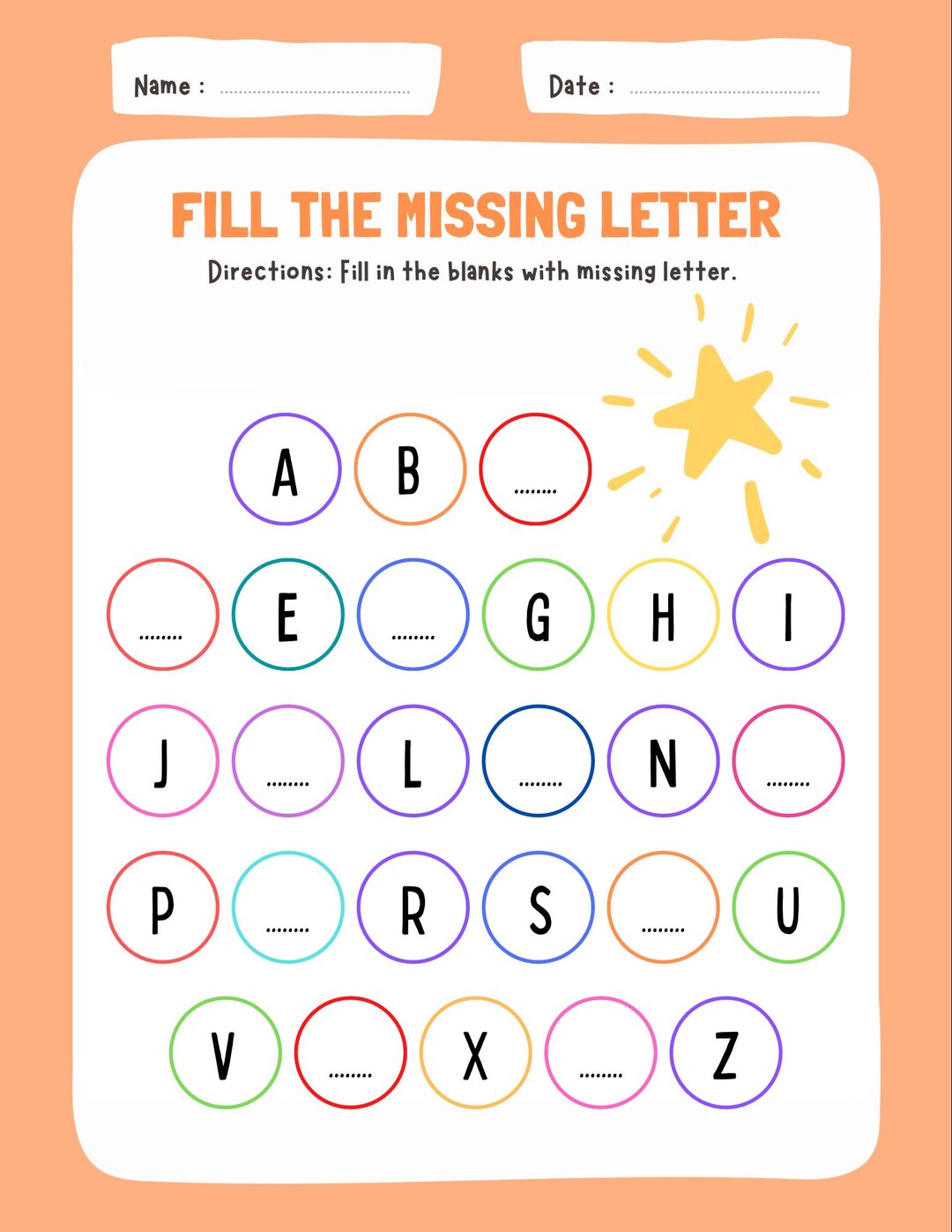 Preschool Printable Worksheets: Fun Tracing, Counting, and Name ...