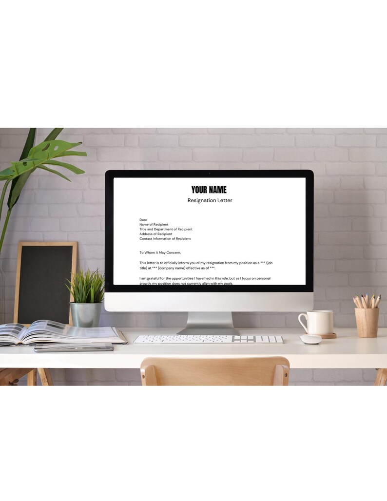 Bold but Polite Resignation Letter for Holding Your Boundaries for ...