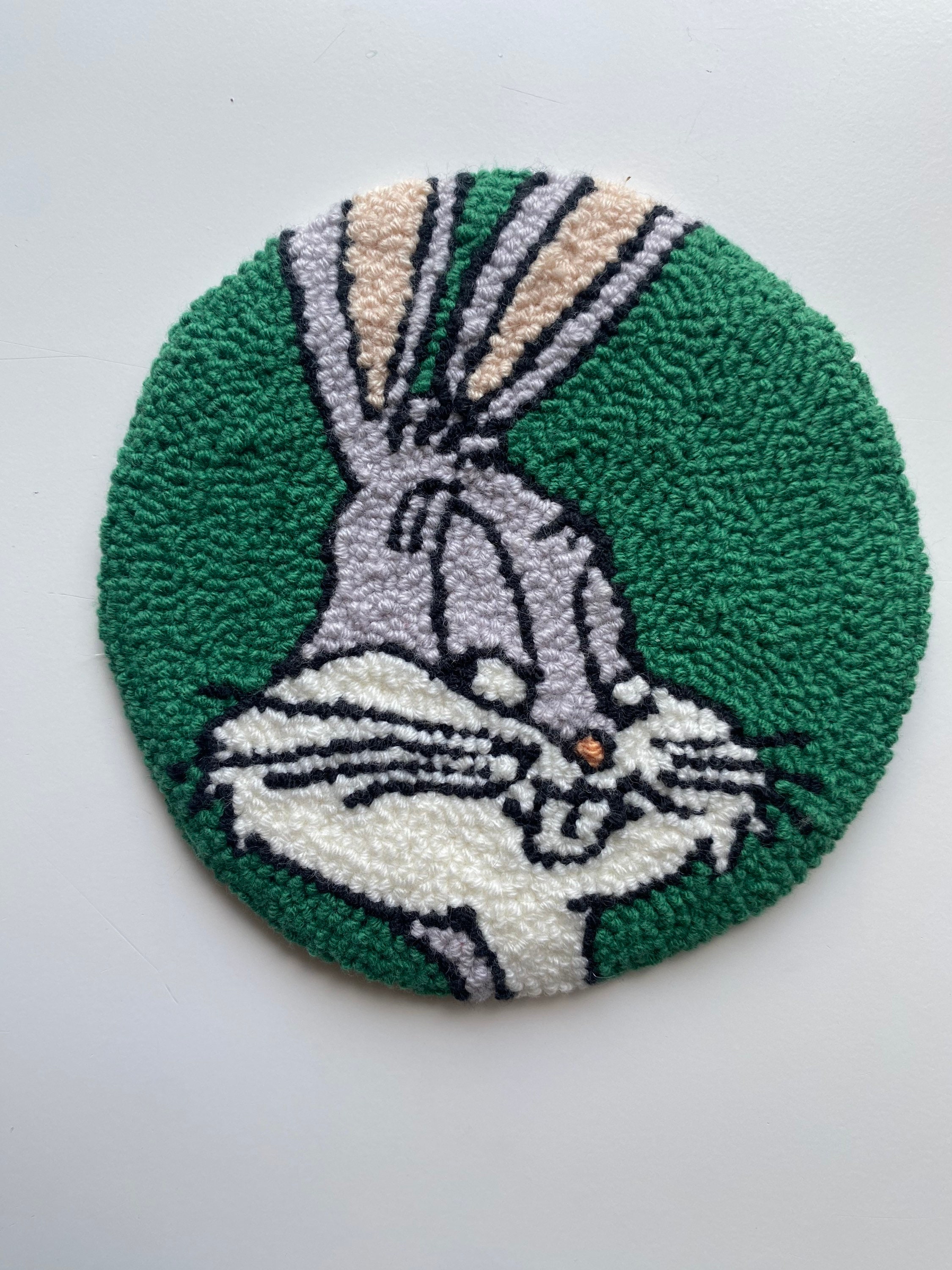 Looney Tunes Coasters Punch Needle Cartoon Coasters Bugs - Etsy