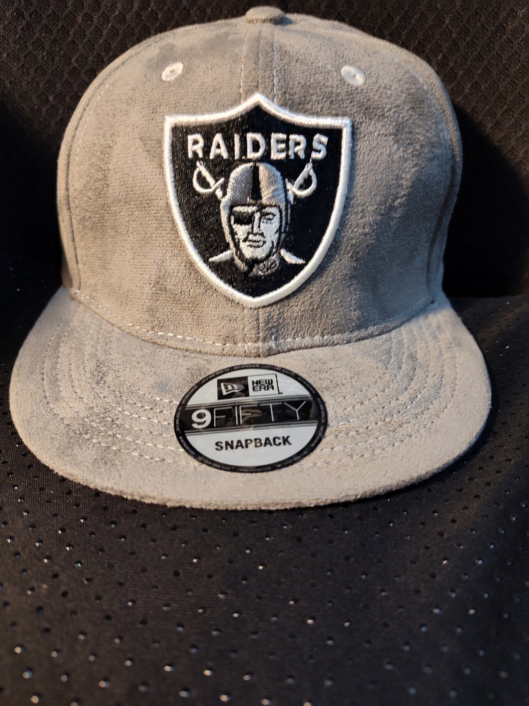 Las Vegas Raiders Snapback Cap New Adult Adjustable Hat Faux Suede ...
