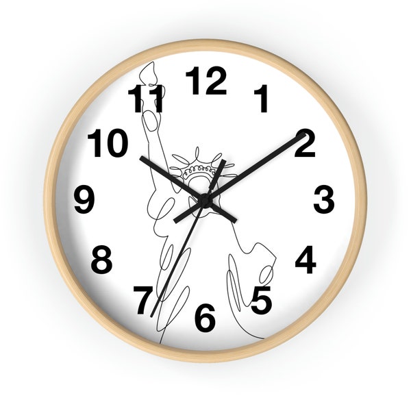 Statue of Liberty Wall Clock - Etsy