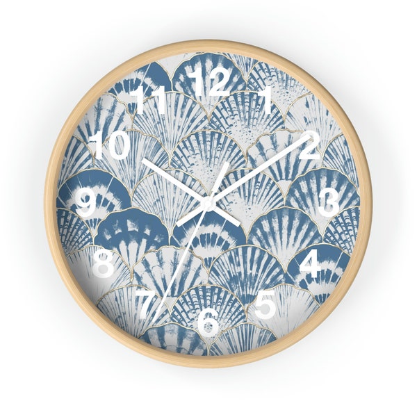 Seashell Clock - Etsy