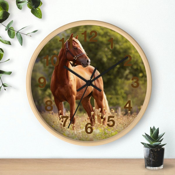Horse Clock - Etsy