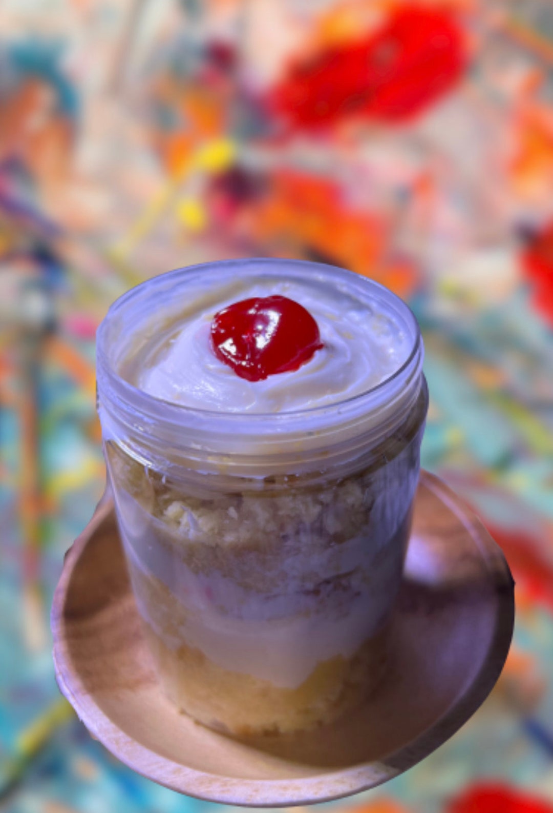 Cake Jar / Vanilla Cake & Frosting - Etsy