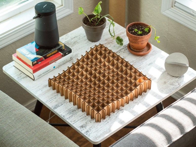 3D Wave Laser Cut File Download, Satisfying Wall Art/decoration, DIY ...