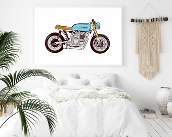Yamaha R7 Poster Print Yamaha Poster Motorcycle Poster - Etsy