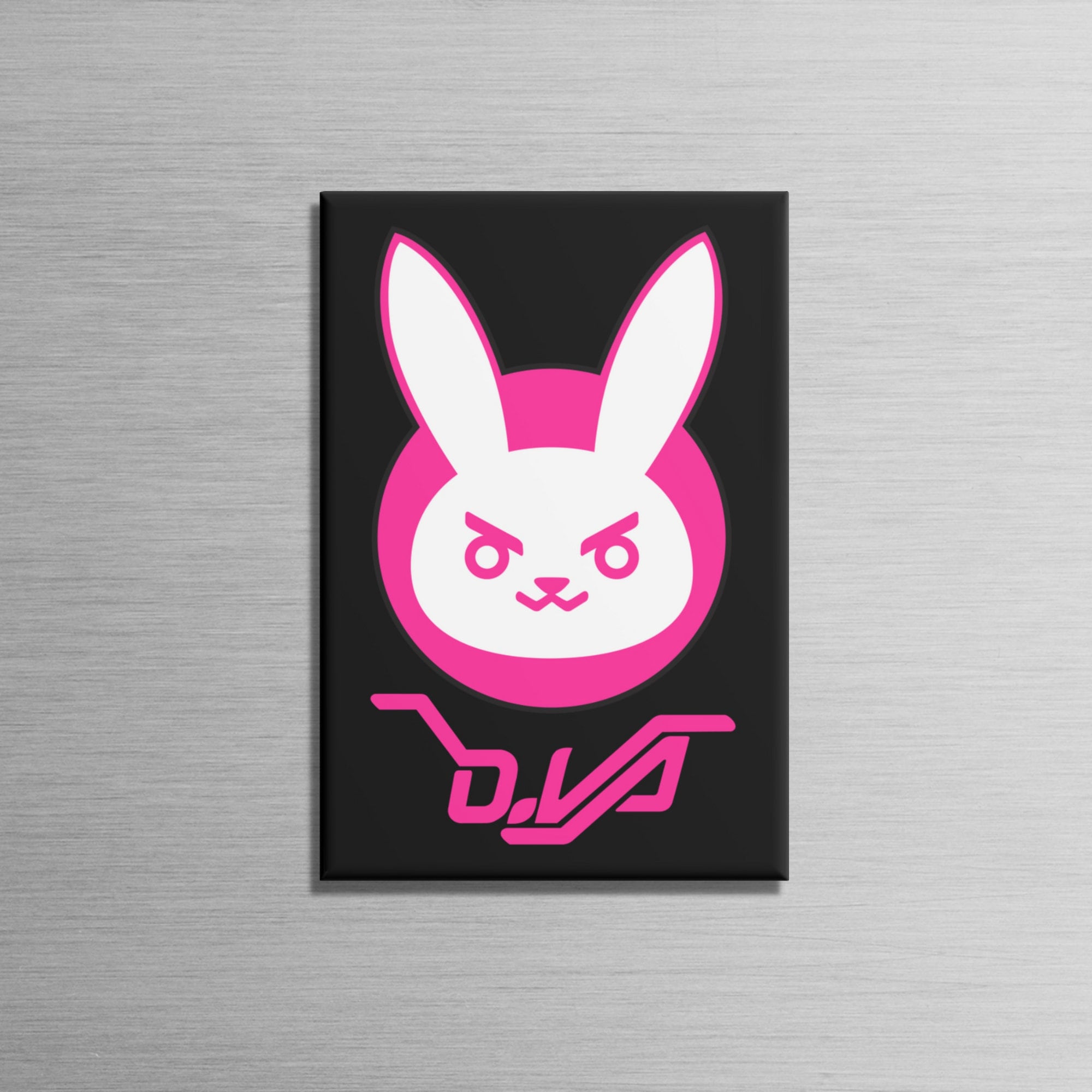 Overwatch: D.va Bunny Logo Fridge Magnet - Etsy
