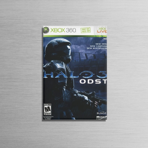 Halo 3 Odst Poster - Etsy