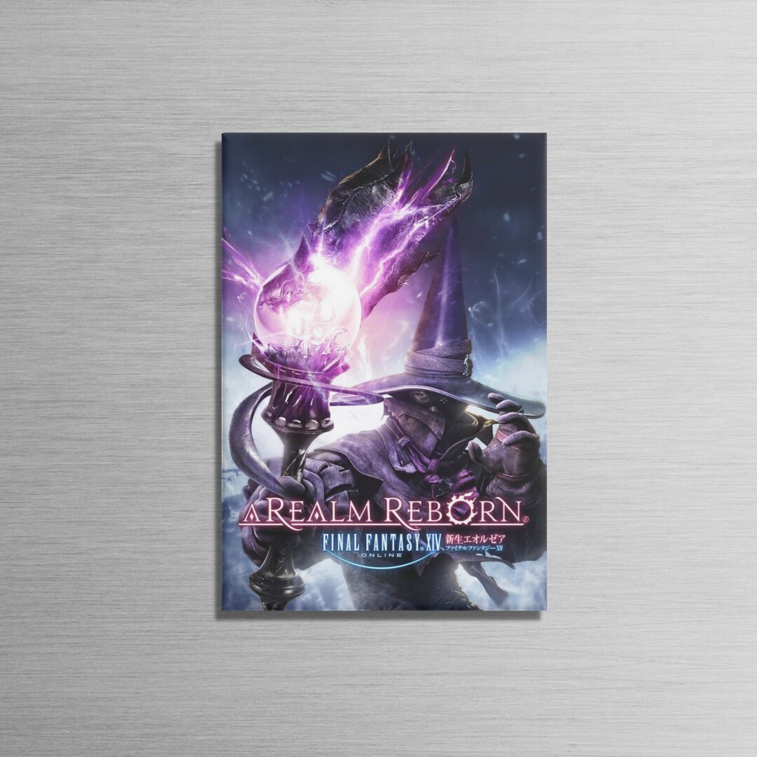 Final Fantasy XIV: A Realm Reborn Fridge Magnet - Etsy