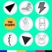 90s Procreate Brushes Stamp Set Shadow Brushes Neon Brush 90s Doodles ...