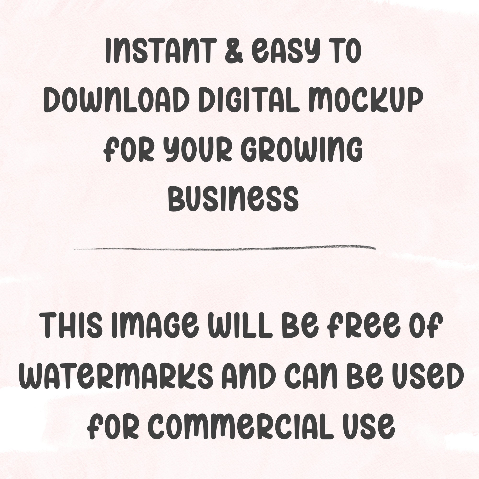 Watercolor Procreate Digital Mockup, Mockup for Digital Design Art ...