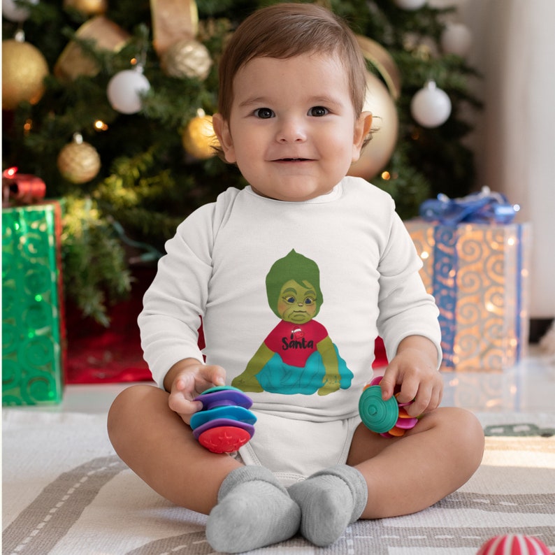 Baby Grinch PNG Sublimation Clipart Digital Image - Etsy