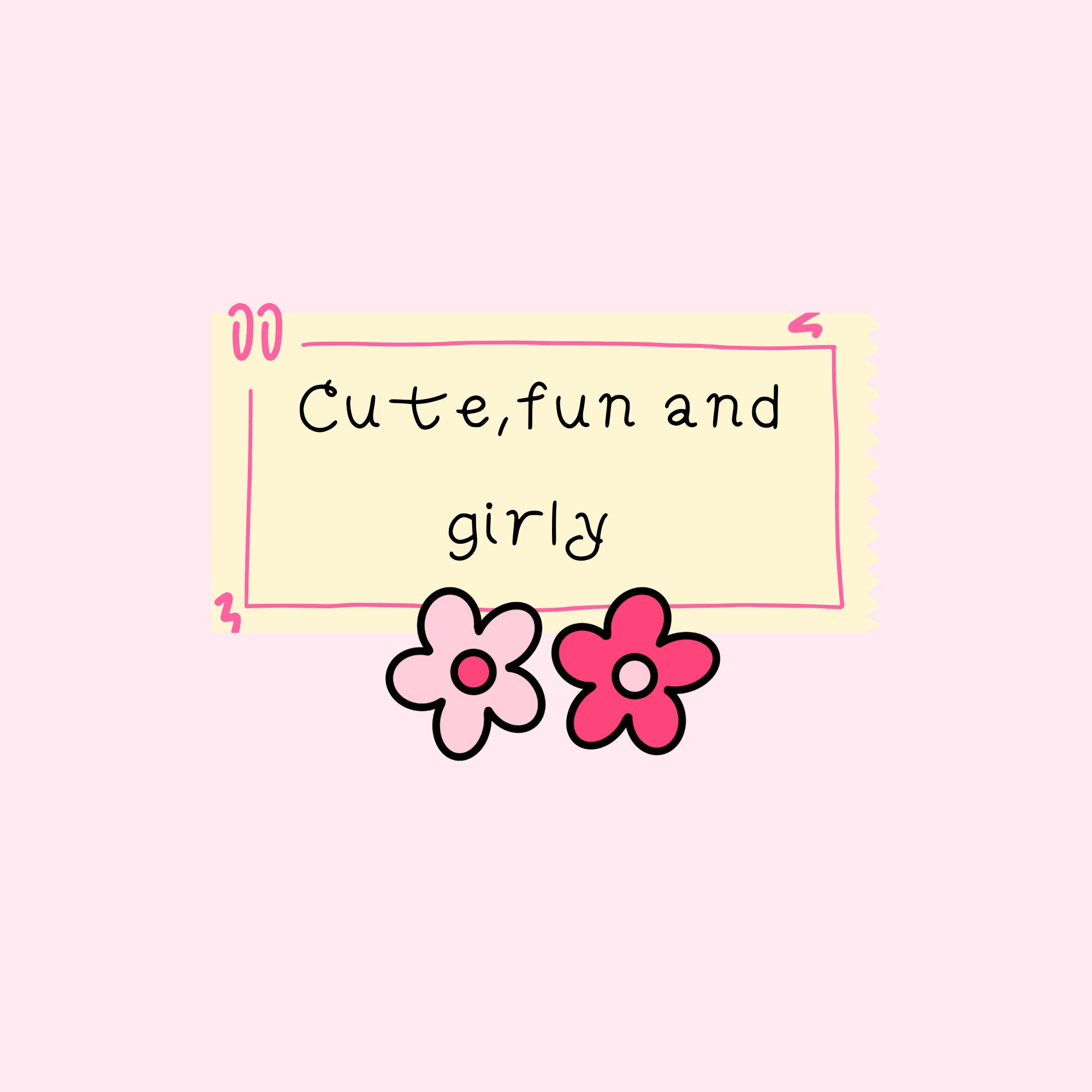 Procreate Font Canva Font, Cute, Girly, Handwriting Font, Note Taking ...