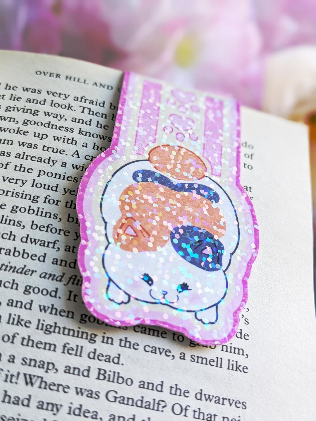 Fat Cat Magnetic Bookmark - Sparkly and Laminated - FFXIV - Final ...