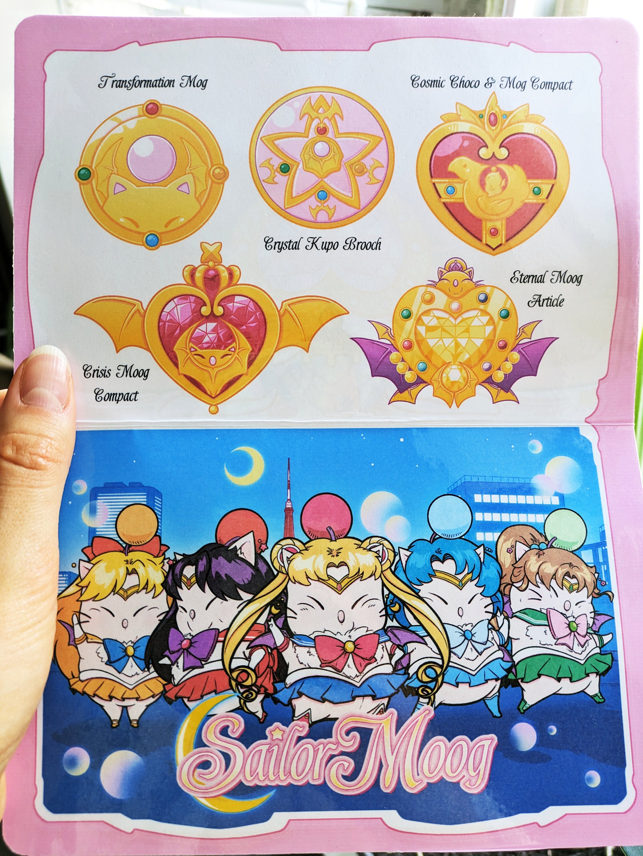 Sailor Moon Moogle Stickers Magical Girl FFXIV Crossover Sailor Senshi ...