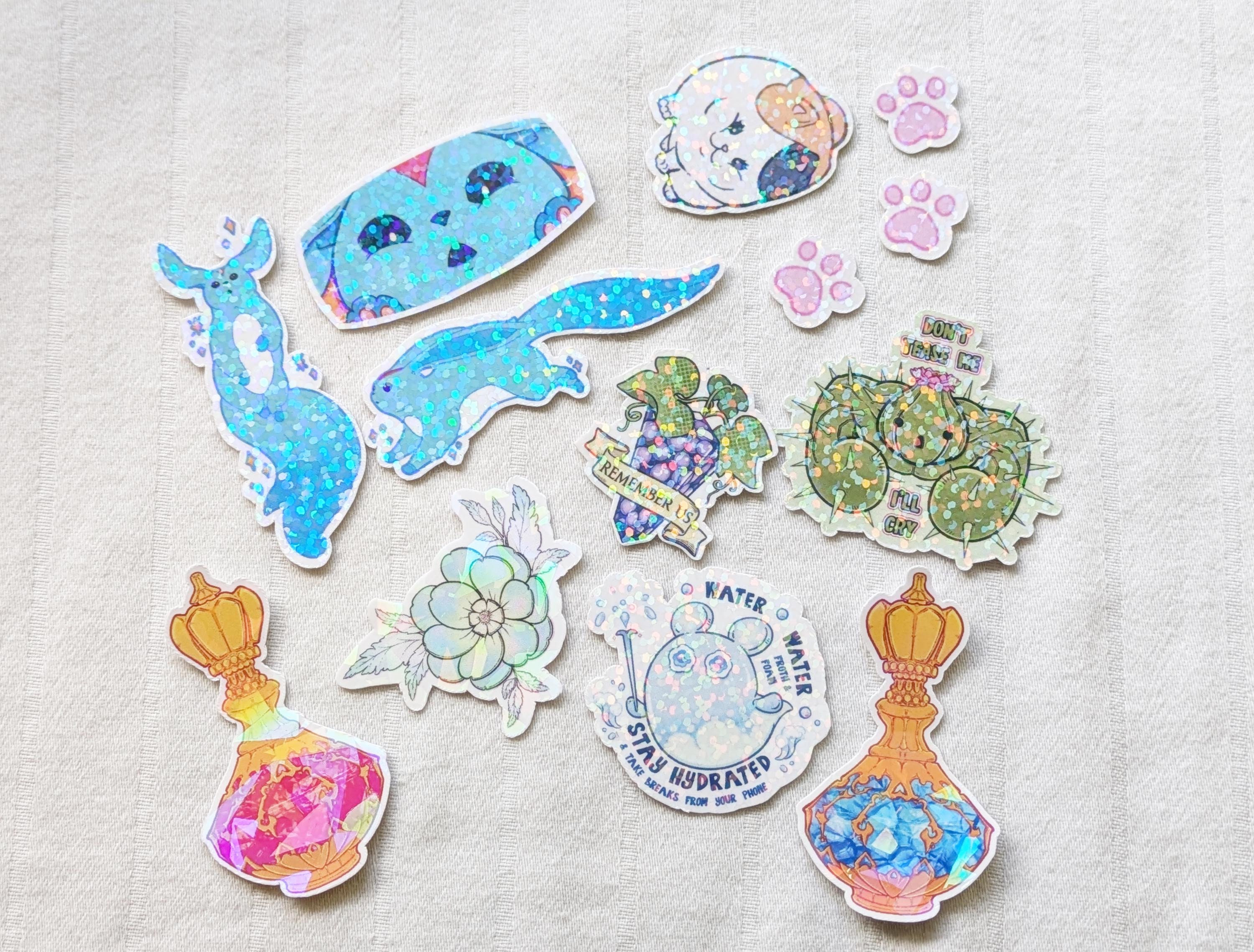 FFXIV Sticker Flake Pack - Final Fantasy 14 - 11 Different Stickers - Etsy