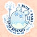 Nixie Drippy FFXIV Self-care Sticker - Stay Hydrated & Take Breaks ...
