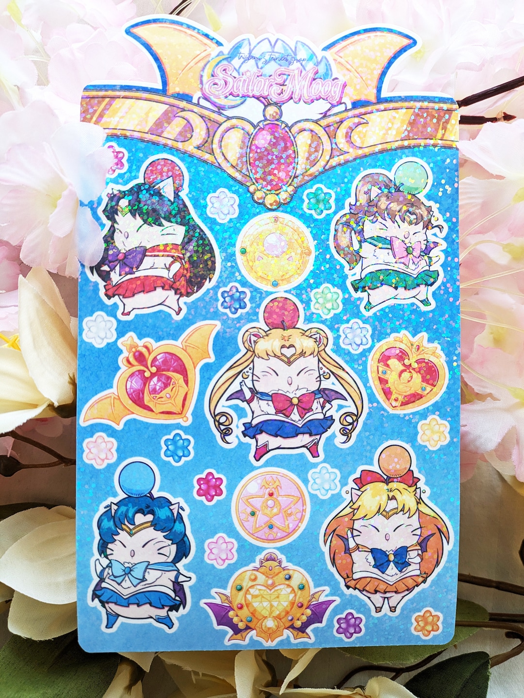 Sailor Moon Moogle Stickers - Magical Girl - FFXIV Crossover - Sailor ...
