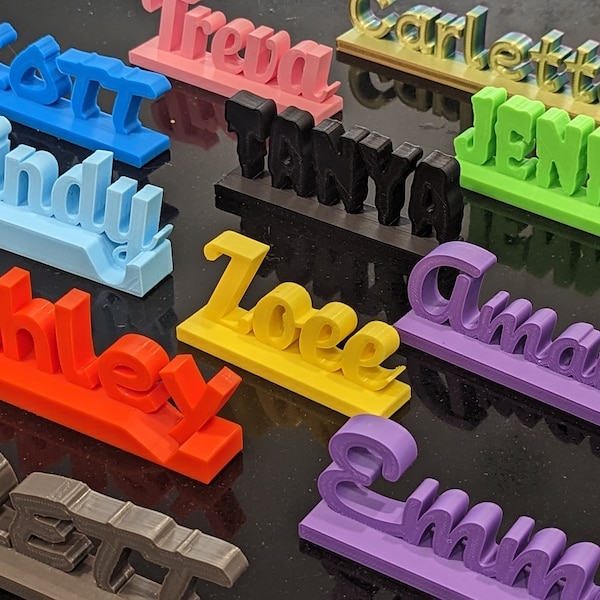 3d Printed Signs - Etsy