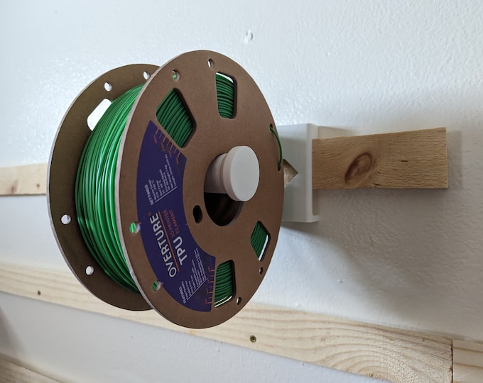 3D Printed Filament Spool Holder for Use With French Cleats STL File - Etsy