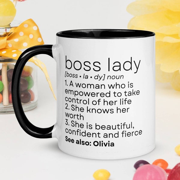 Boss Lady Mug - Etsy