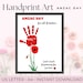 ANZAC Day Handprint Craft for Preschool and Daycare, Lest We Forget ...