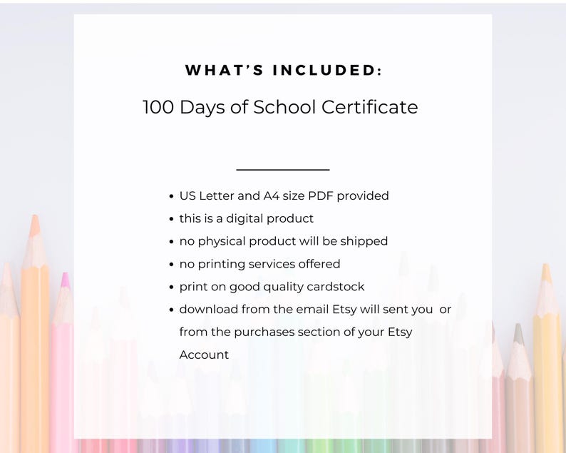 100 Days of School Certificate Template, 100th Day Printable ...